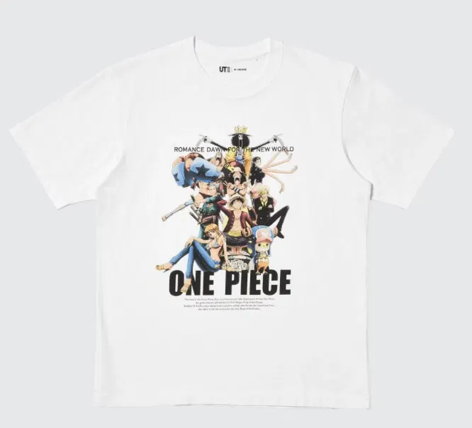 UT One Piece - Straw Hat Pirates T-Shirt (White | Size S)