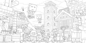 A Minecraft Movie Official Coloring Book