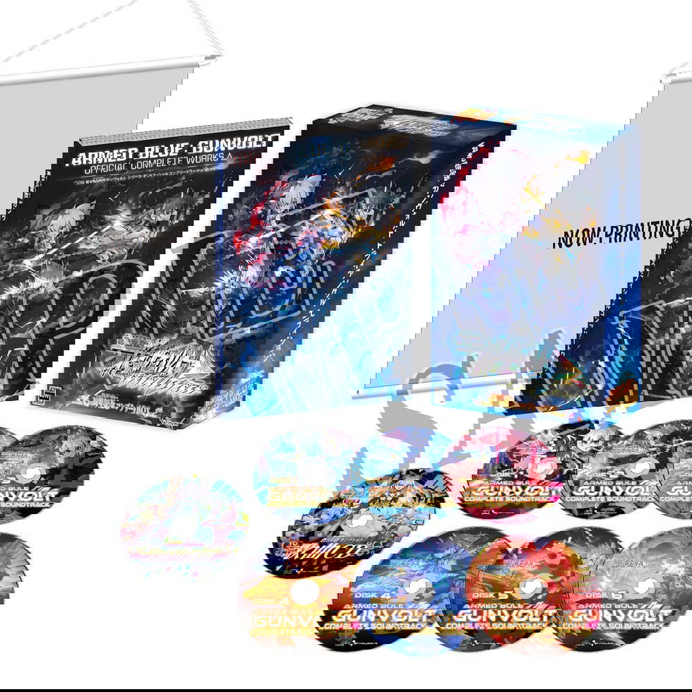 Azure Striker Gunvolt Trilogy Enhanced [10th Anniversary Complete Box ...