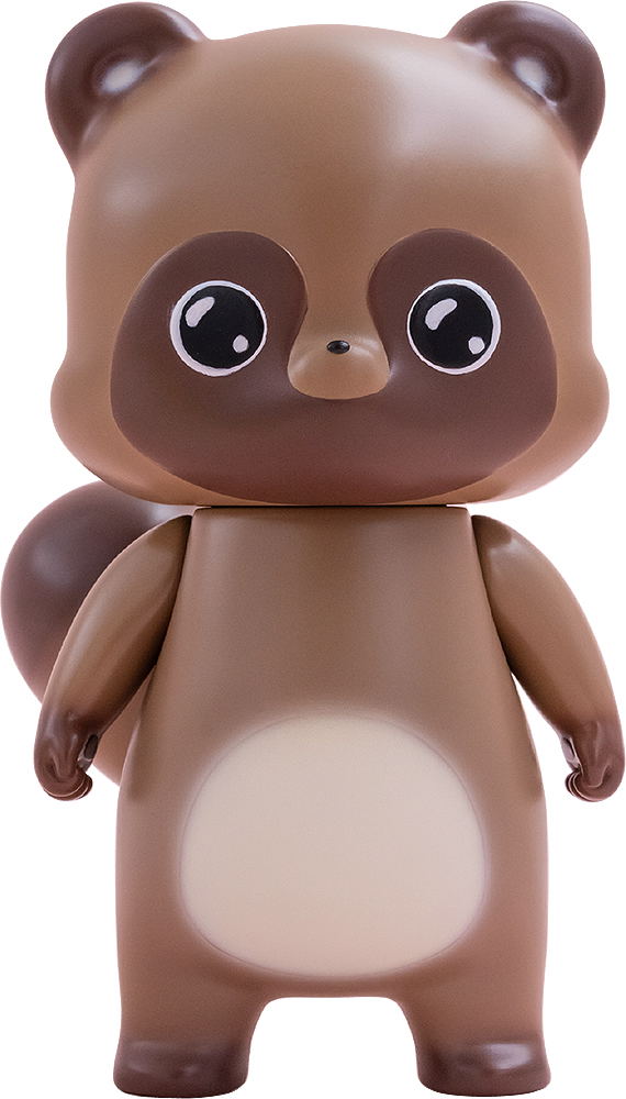 Little Fox with Two Tails Chibi Creature Ponkichi