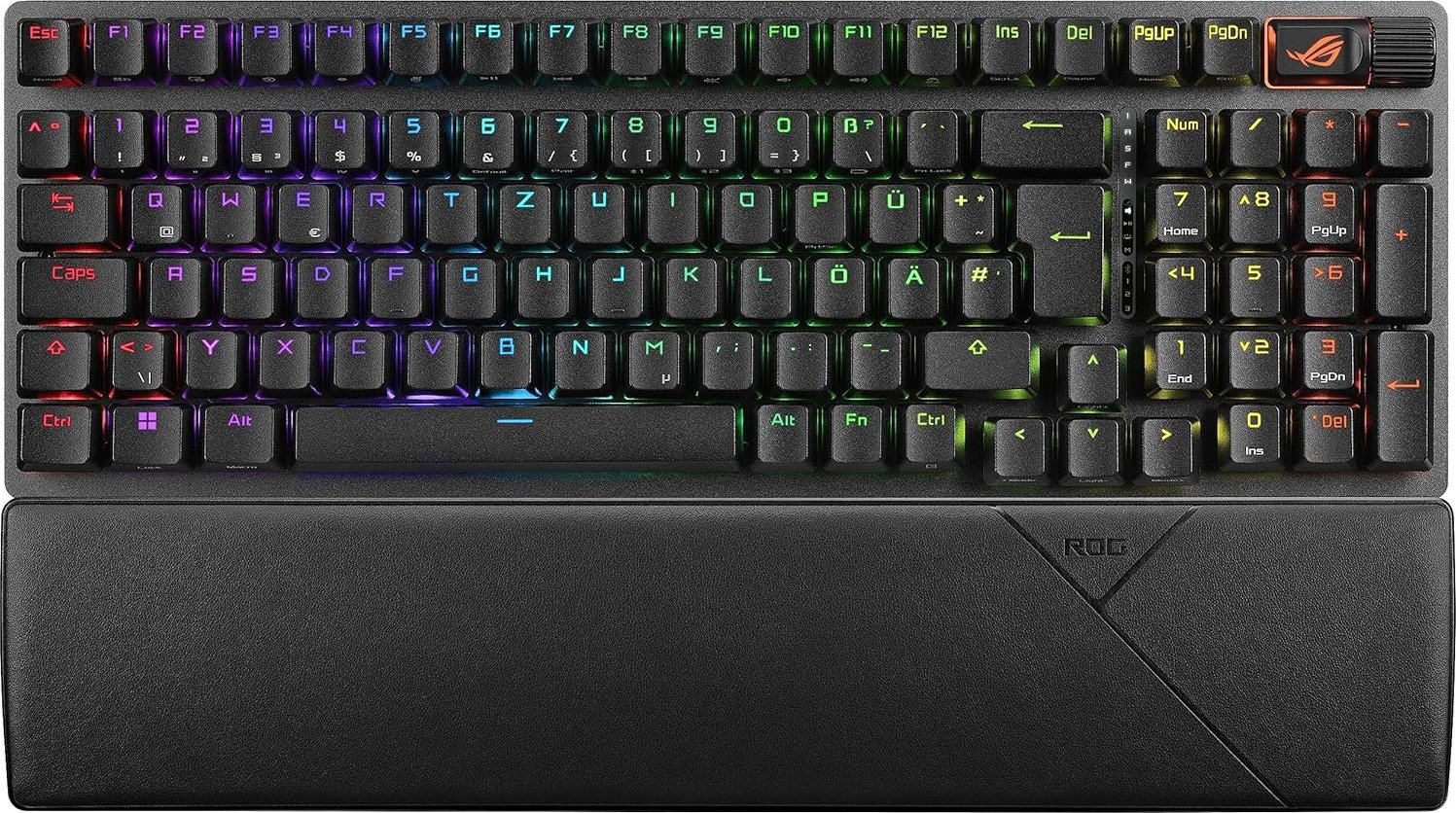 ASUS ROG Strix Scope II 96 Wireless Gaming Keyboard (Storm Switch Black ...