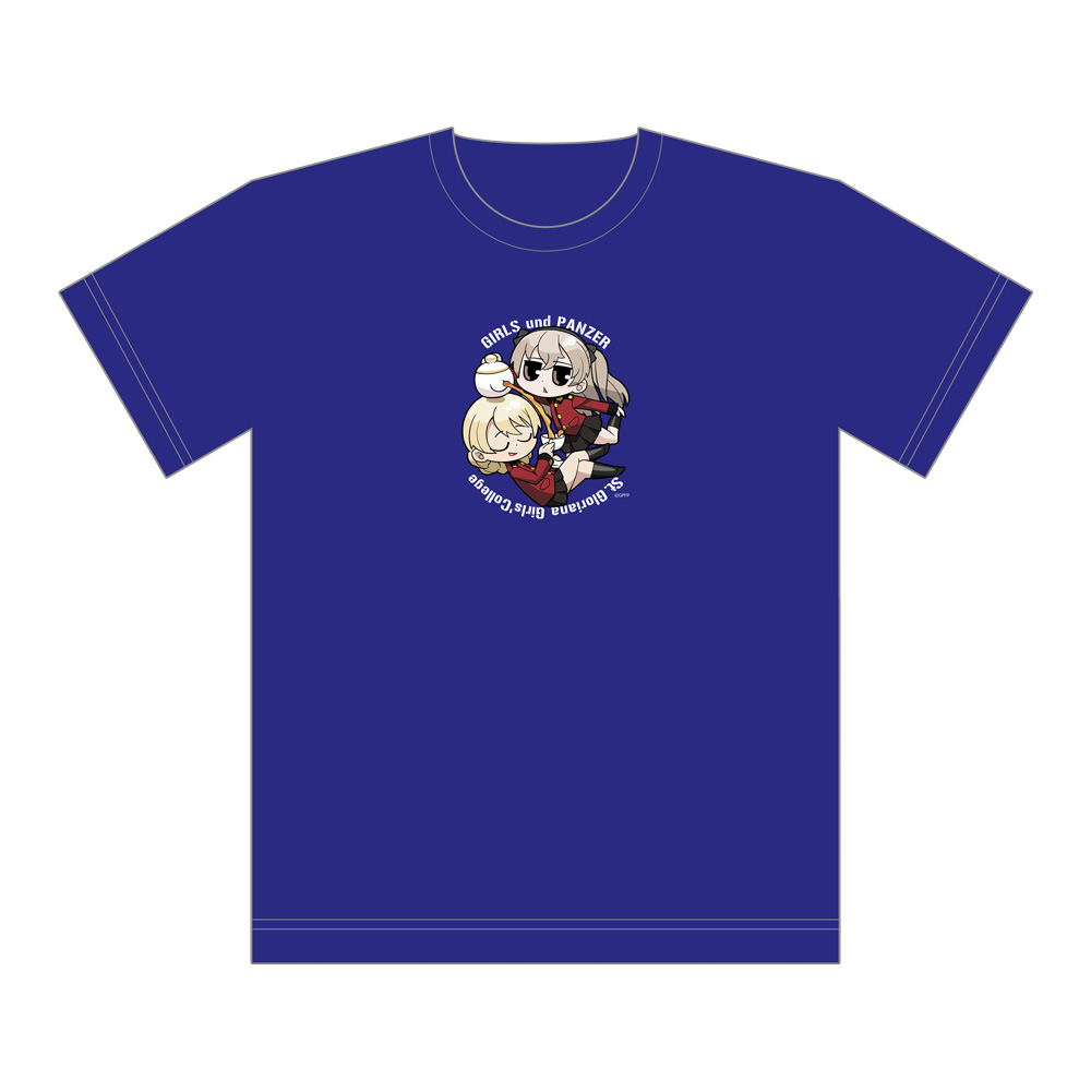 Girls Und Panzer Das Finale T-shirt Darjeeling & Shimada Alice / Tea ...