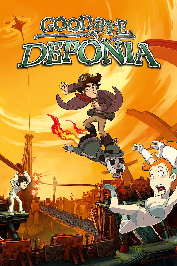 Goodbye Deponia STEAM digital for Windows, Mac, Linux
