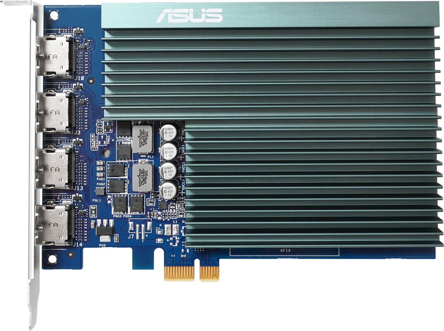 ASUS GeForce GT 730, GT730-4H-SL-2GD5, 2GB GDDR5, 4x HDMI for PC