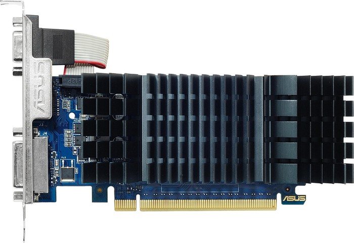 ASUS GeForce GT 730 Silent, GT730-SL-2GD5-BRK, 2GB GDDR5, VGA, DVI ...