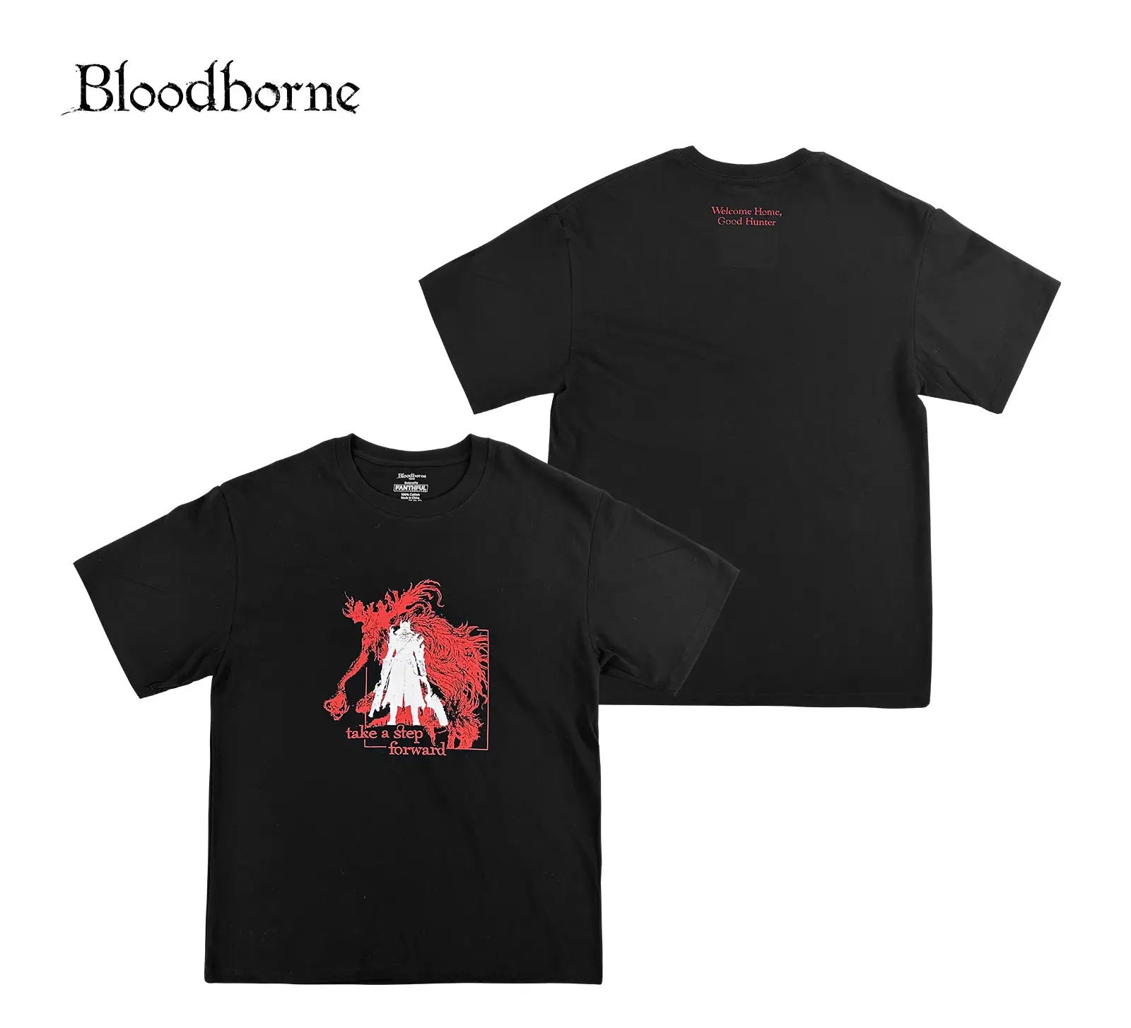 Bloodborne T-shirt Hunter (Black | Size XL)