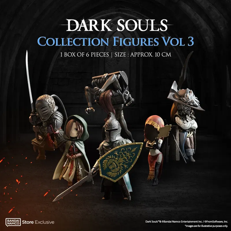 Dark Souls Collection Deformed Figures Vol. 3 (Set of 6 Pieces)