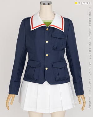 Girls Und Panzer Das Finale - Oarai Girls' Academy Panzer Jacket ...