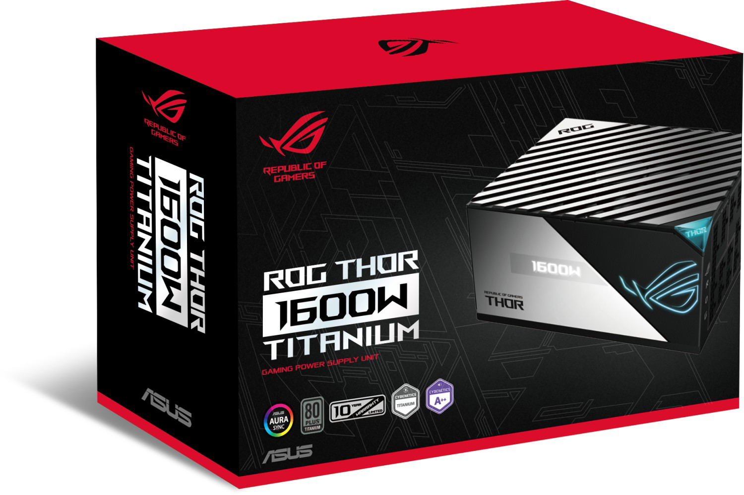 ASUS ROG Thor Titanium, ROG-THOR-1600T-GAMING, mit 16-Pin PCIe 5.0 ...