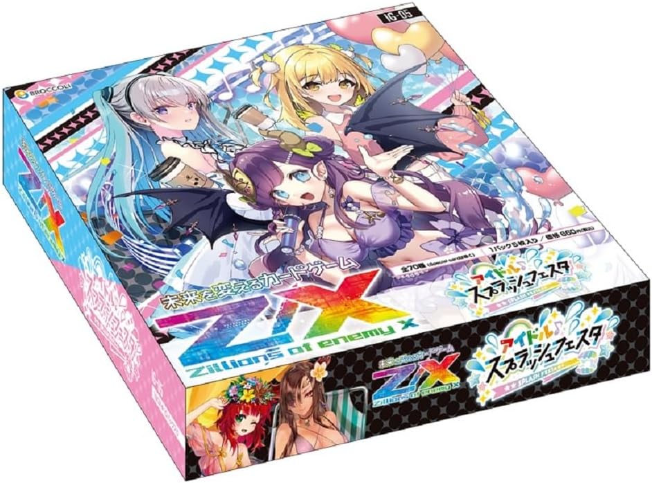 Z/X -Zillions Of Enemy X- IG05 Idol Splash Festa (Set of 10 Packs)