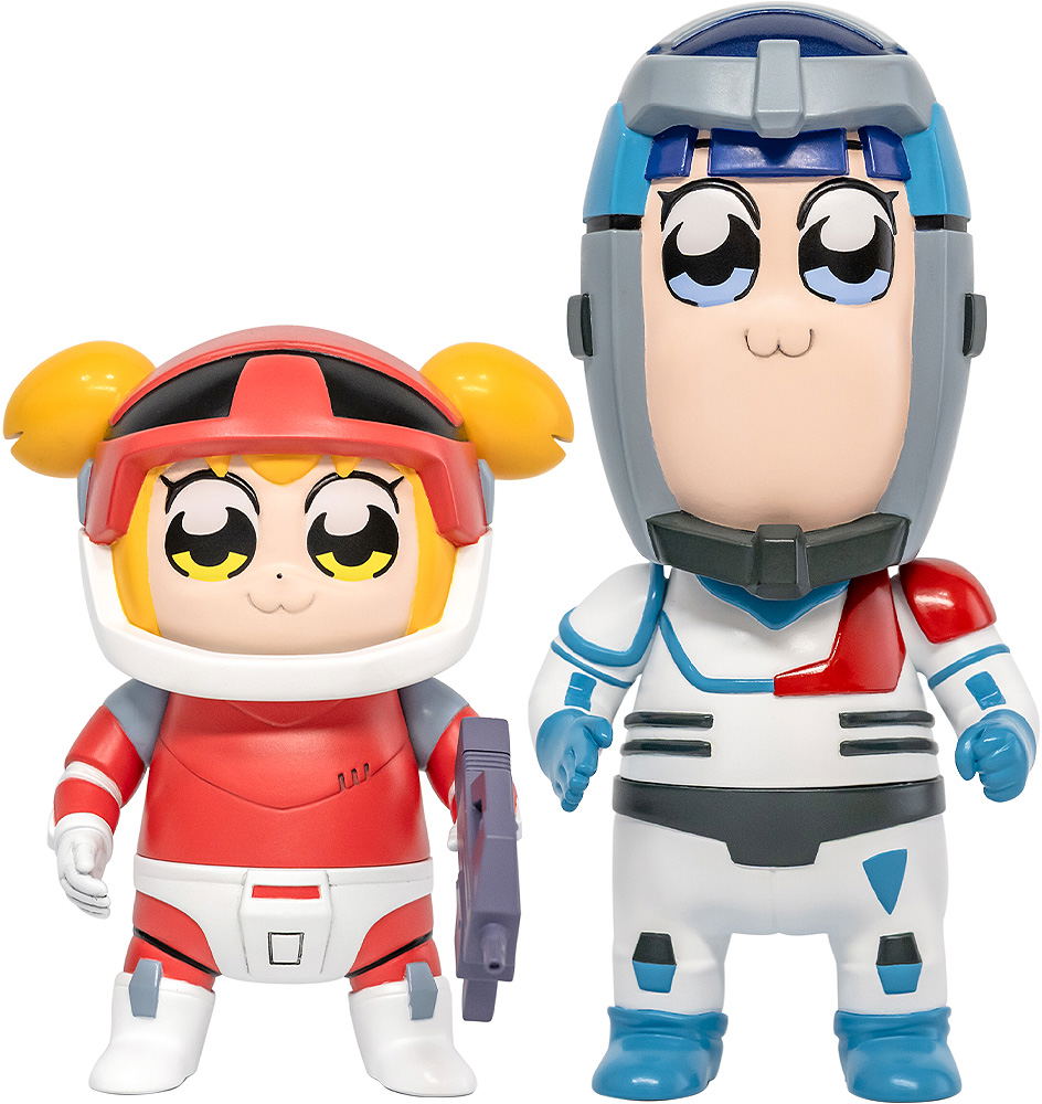 Chibi Creature Pop Team Epic Popuko & Pipimi Spacesuit Ver.