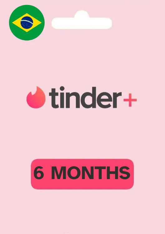 Tinder Plus 6 Months Subscription | Brazil Account digital