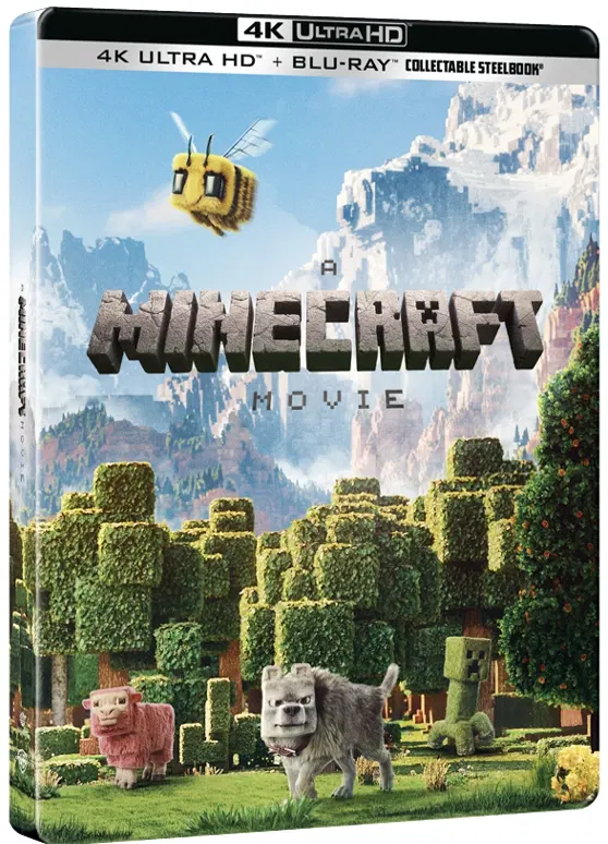 A Minecraft Movie (4K UHD+BD) (2-Disc) (Steelbook)