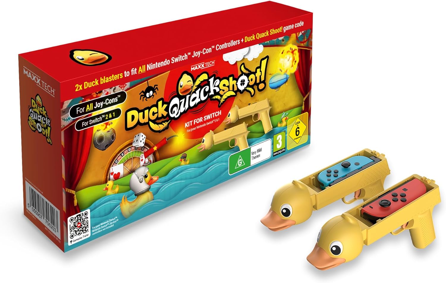 Duck, Quack, Shoot! Kit for Nintendo Switch 2 & 1 for Nintendo Switch ...