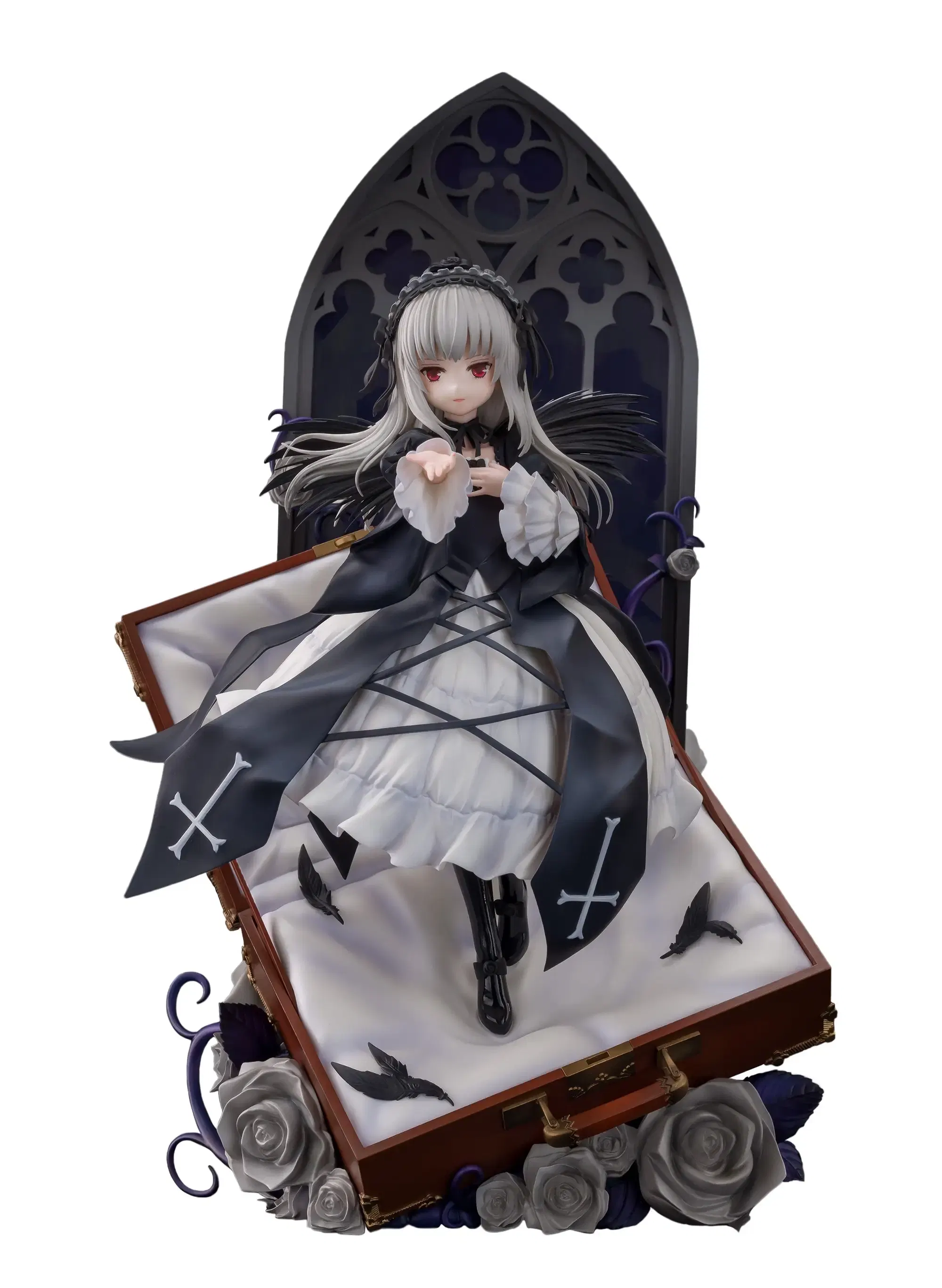 Rozen Maiden Pre-Painted Figure: Suigintou