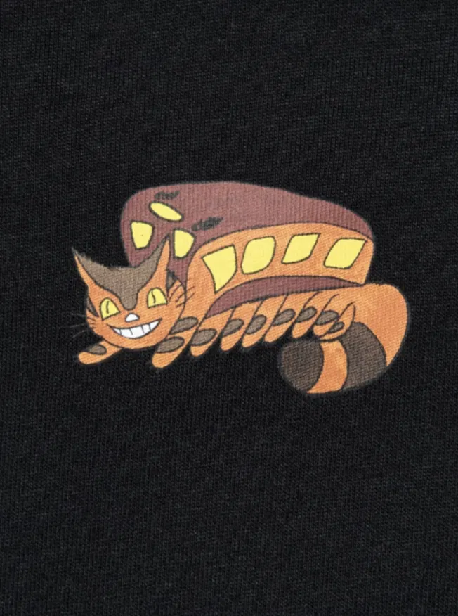 UT Ghibli Studio My Neighbor Totoro Graphic T-Shirt (Black | Size L)