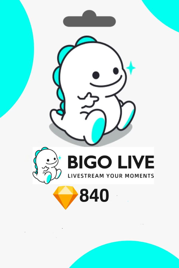 Bigo Live Diamonds 840 digital