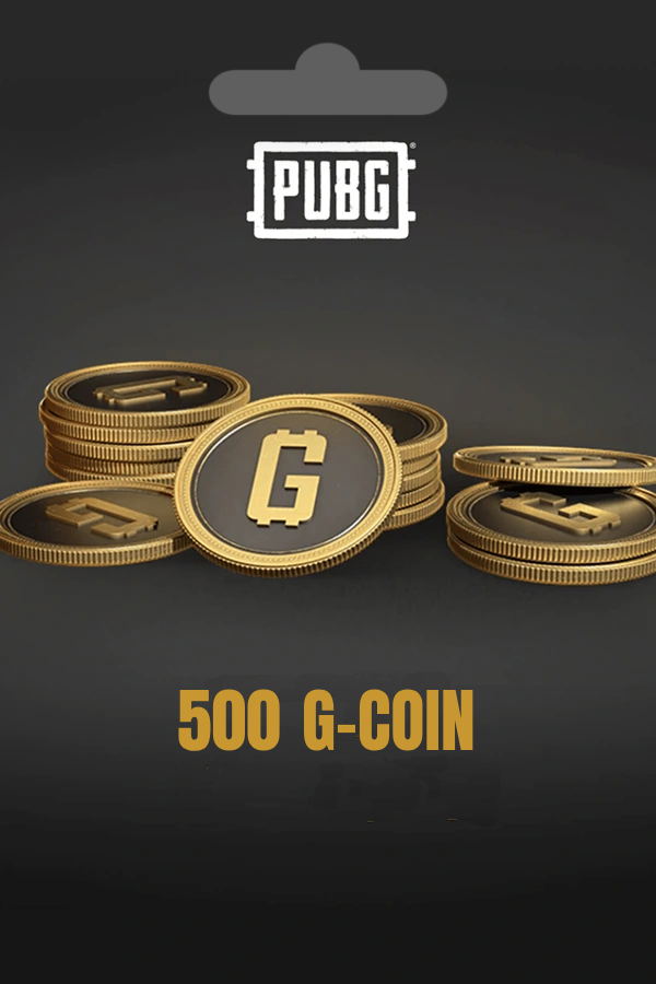 PUBG 500 G-Coin | Global digital