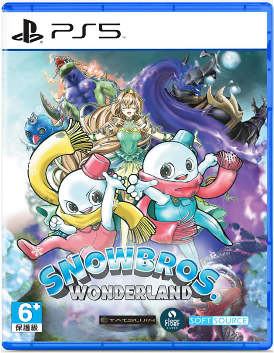 Snow Bros. Wonderland (Multi-Language) (Cover - Asian) for PlayStation 5