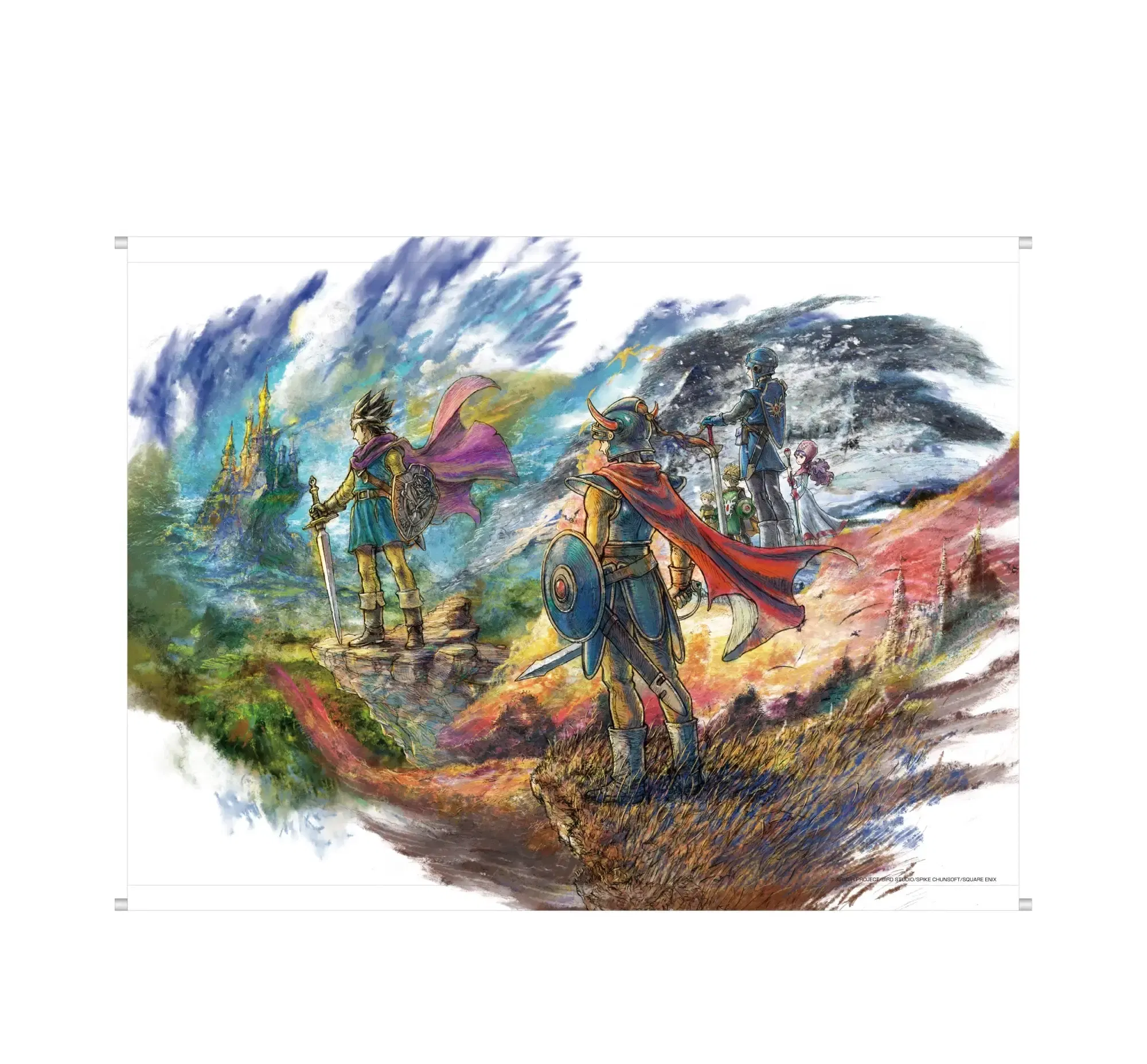 Dragon Quest Tapestry HD-2D Edition Erdrick Trilogy Package Illustration