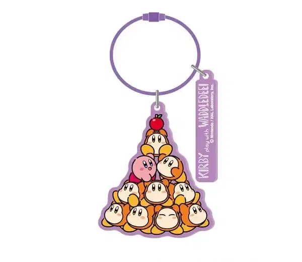Wire Plate Key Chain Kirby's Dream Land Kirby Play With Waddledee 03 ...