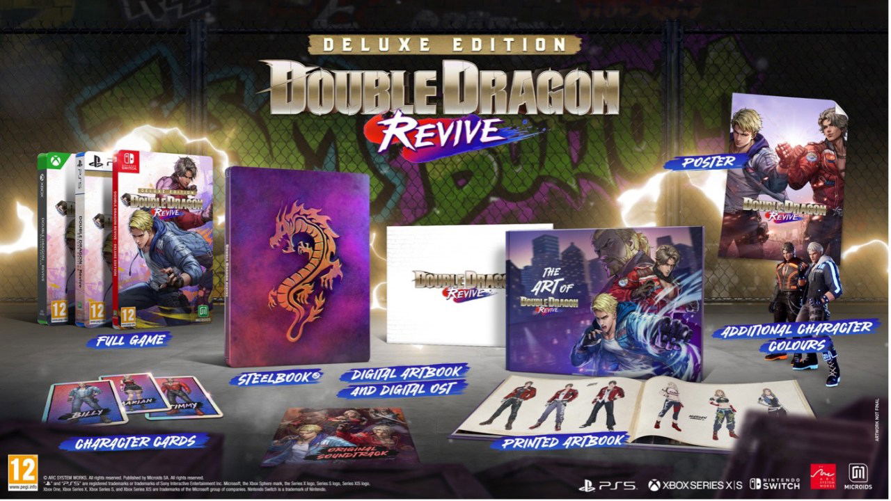 Double Dragon Revive [Deluxe Edition] for Nintendo Switch, Nintendo ...