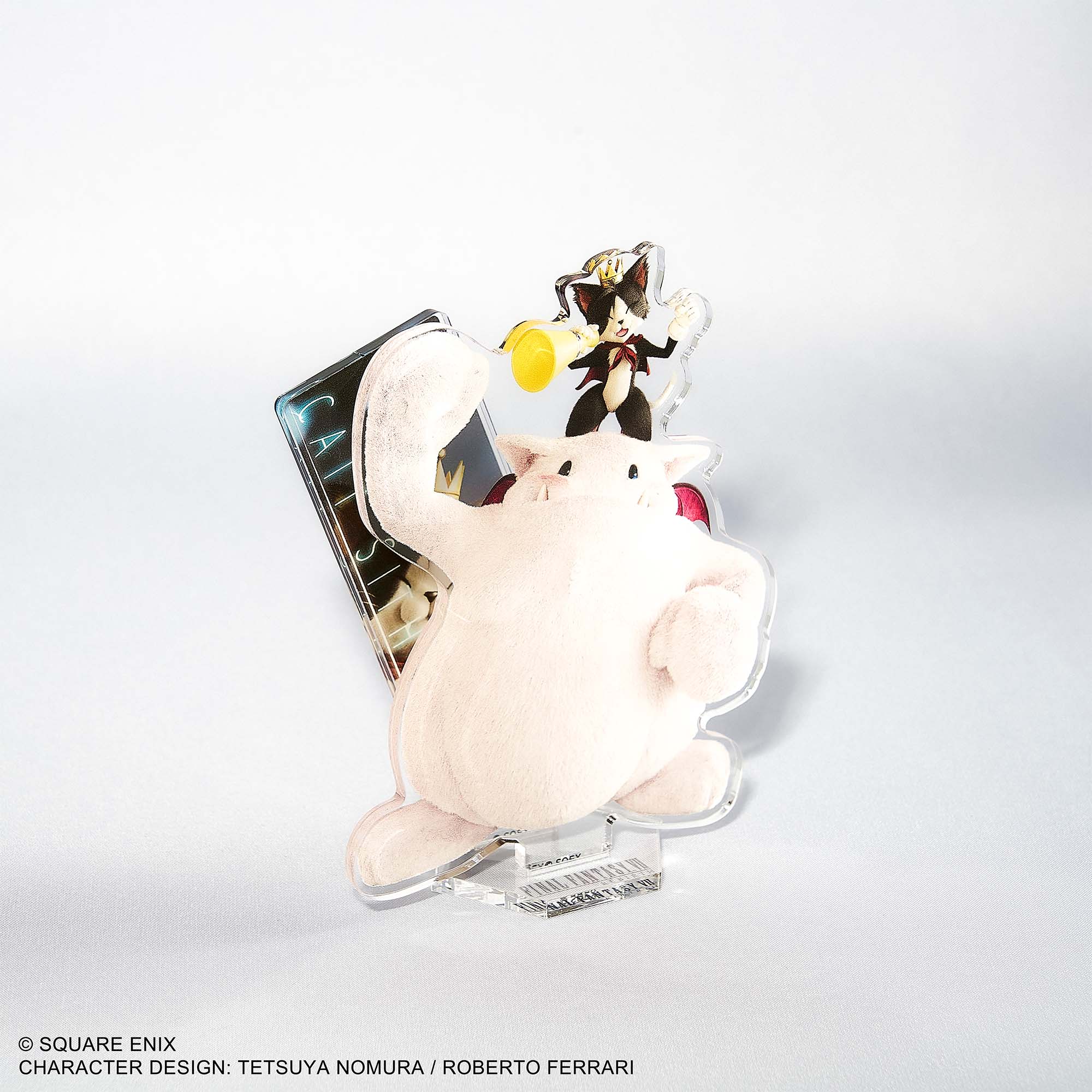Final Fantasy VII Rebirth Acrylic Stand Cait Sithi & Fat Moogle (Re-run)