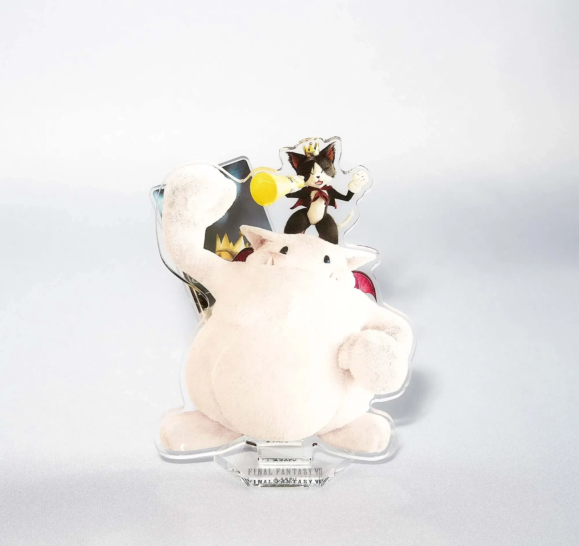 Final Fantasy VII Rebirth Acrylic Stand Cait Sithi & Fat Moogle (Re-run)