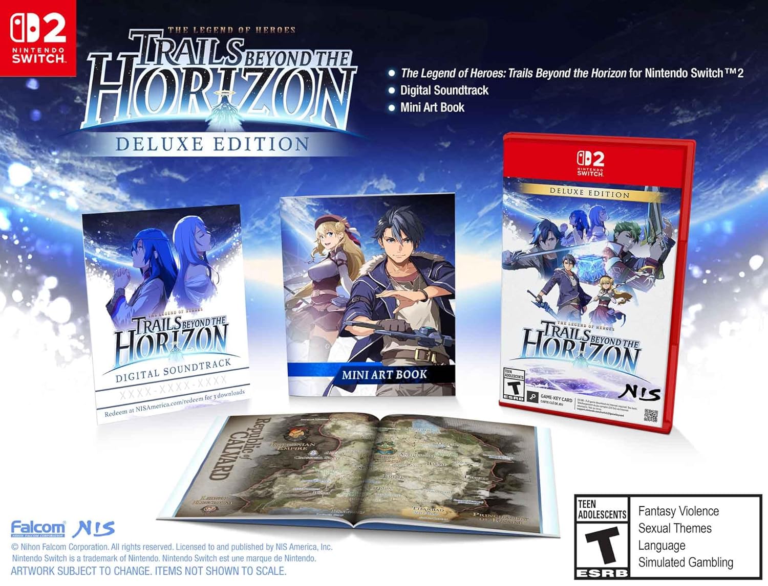 The Legend of Heroes: Trails beyond the Horizon [Deluxe Edition] Game ...