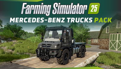 Farming Simulator 25: Mercedes-Benz Trucks Pack (DLC) DLC STEAM digital ...