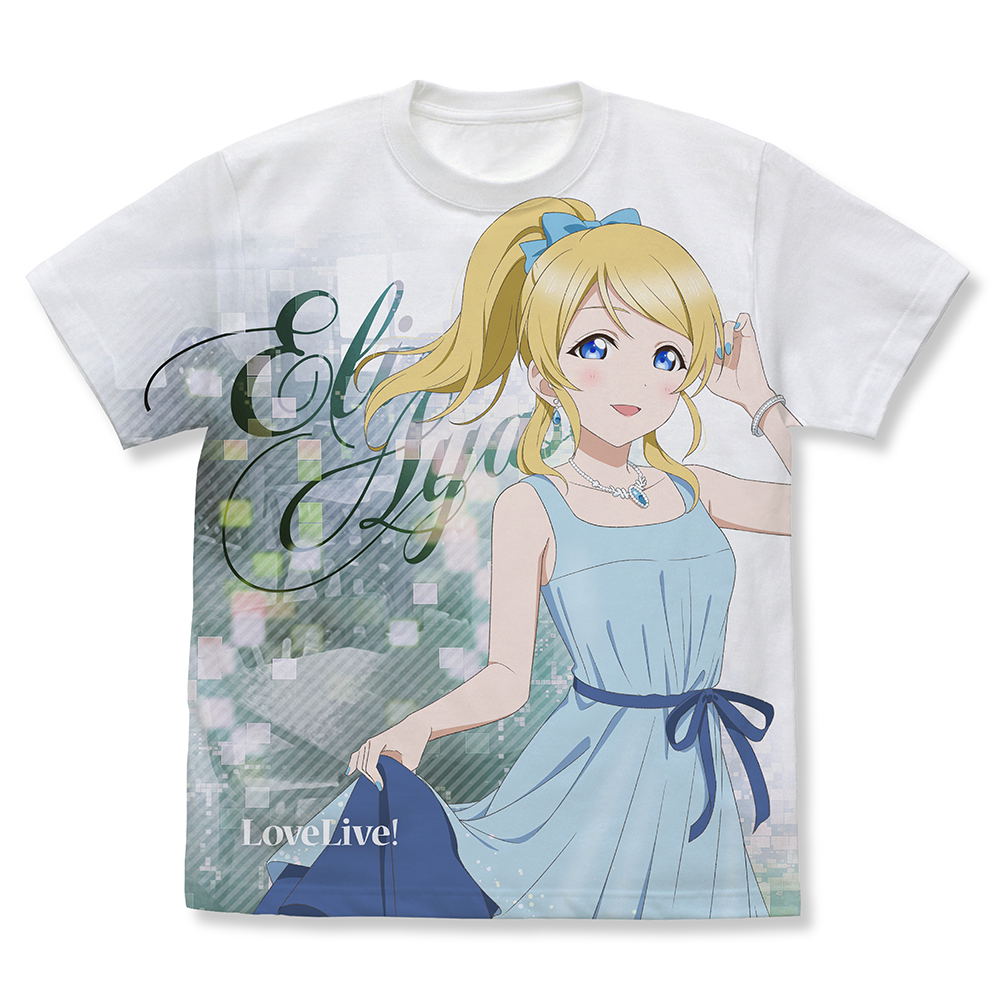 Love Live! - Original Illustration Of Ayase Eli Full Graphic T-shirt Party Dress 2025 Ver ...