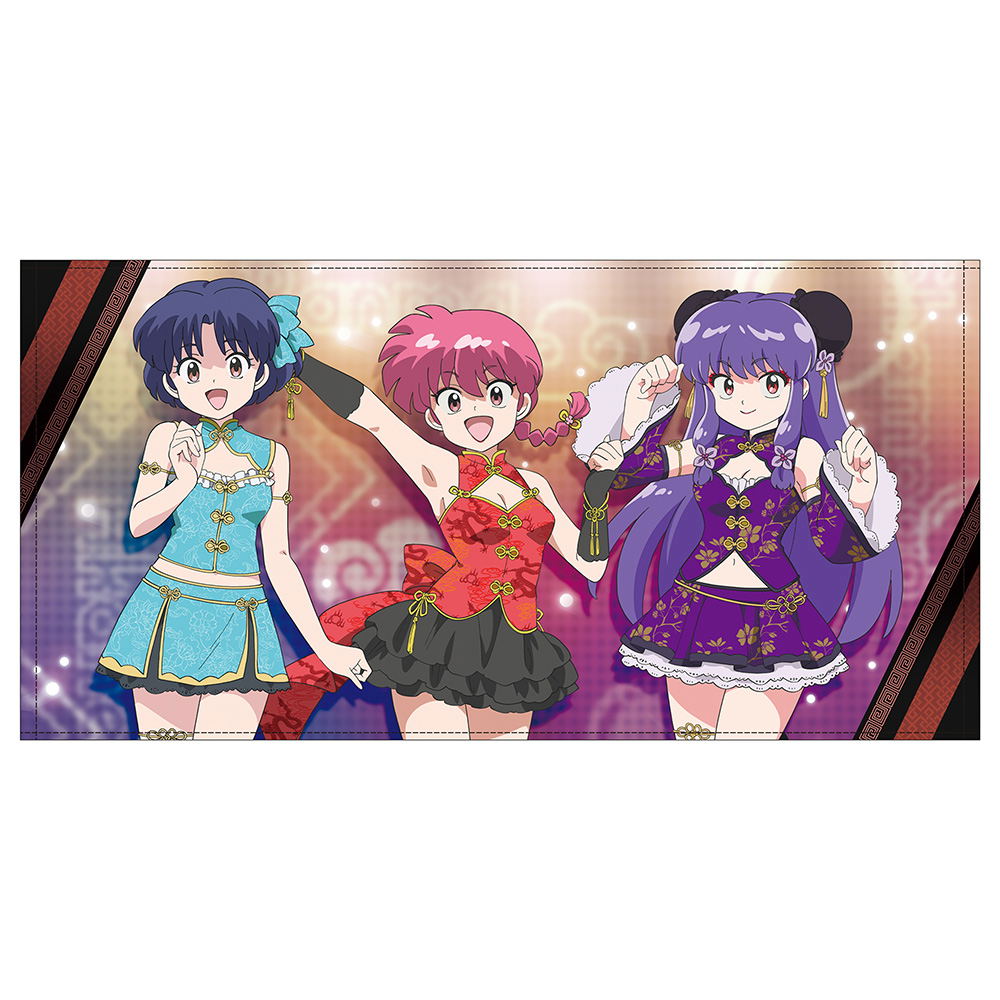 Ranma 1/2 - Original Illustration Of Ranma, Shampoo And Akane 120cm Big ...