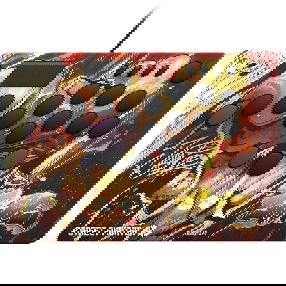 Street Fighter 6 NOLVA Mechanical All-Button Arcade Controller for PS5 ...