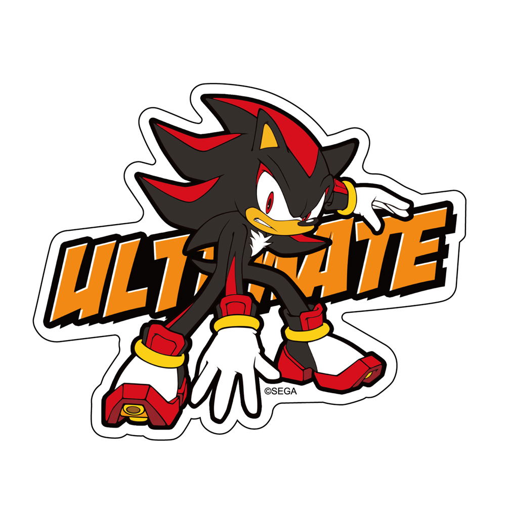 Sonic The Hedgehog - Shadow Ultimate Lifeform Outdoor Sticker
