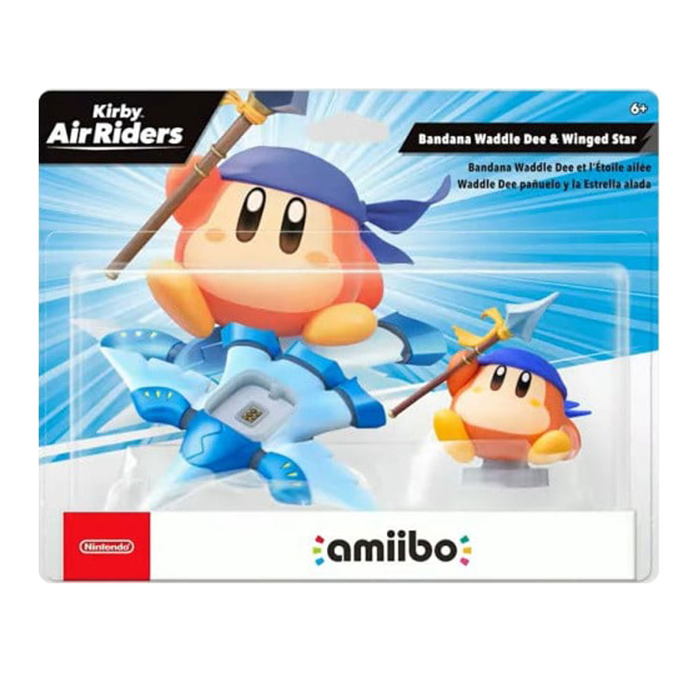 amiibo Kirby Air Riders (Banda Waddle Dee & Winged Star) for Nintendo ...