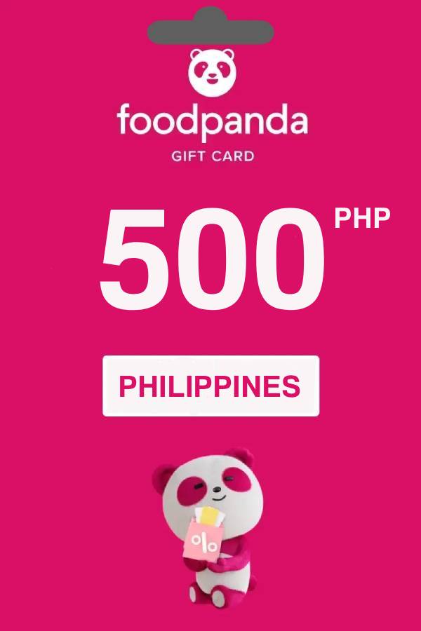 Foodpanda Gift Card 500 PHP | Philippines Account digital