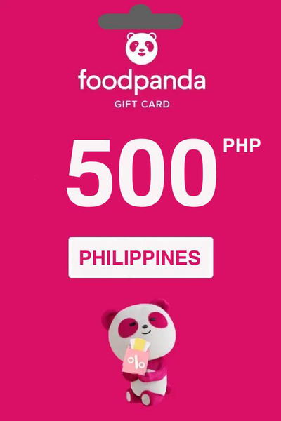 Foodpanda Gift Card 500 PHP | Philippines Account digital
