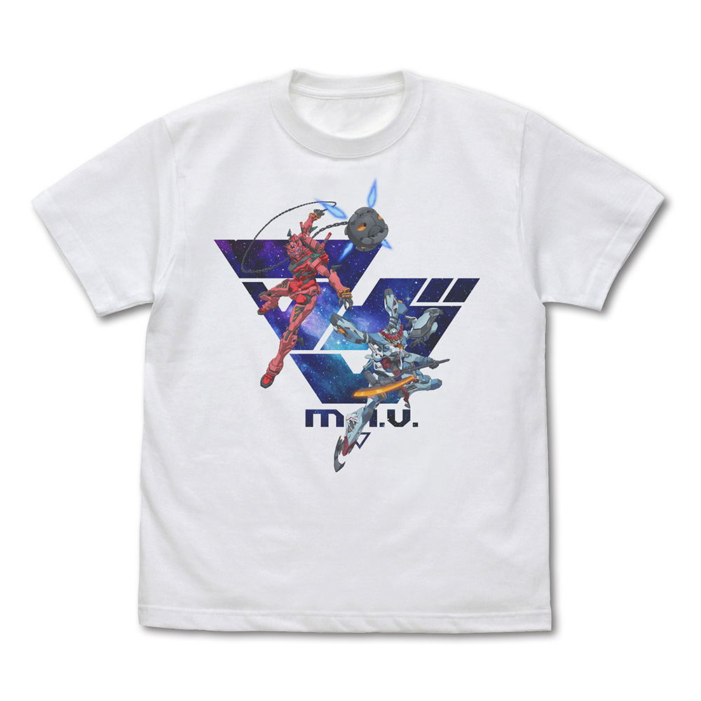 Mobile Suit Gundam GQuuuuuuX - MAV Full Color T-shirt (White | Size XL)