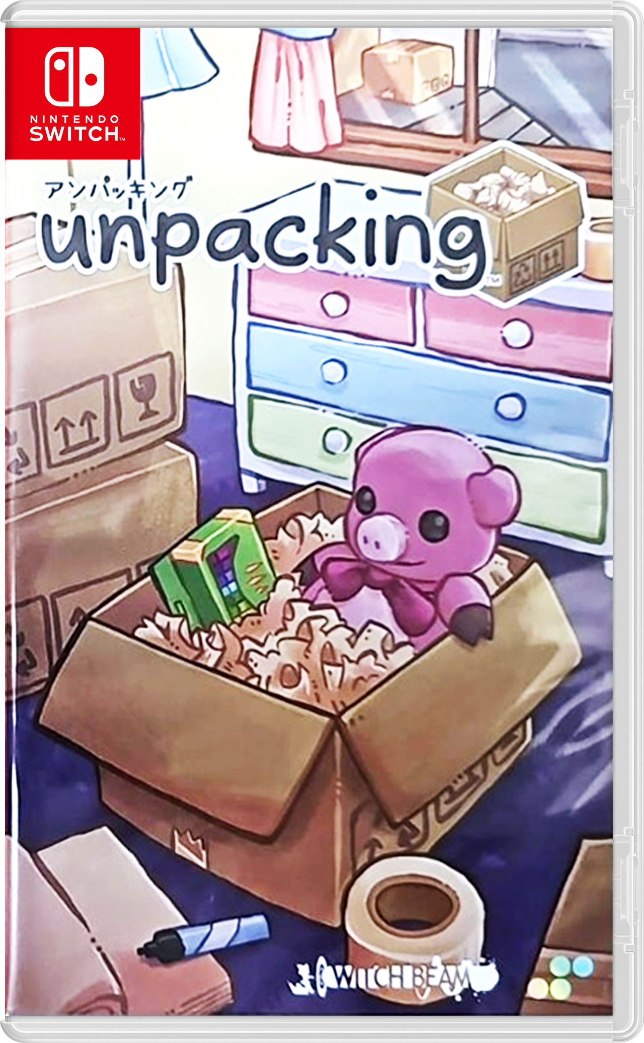 Unpacking (Multi-Language) (Cover - English) for Nintendo Switch ...