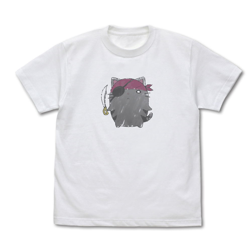 TV Anime Summer Pockets - Higeneko-dan T-shirt (White | Size M)