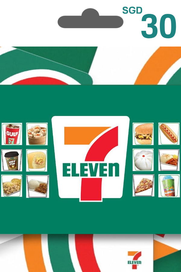 7-Eleven Gift Card 30 SGD | Singapore Account digital