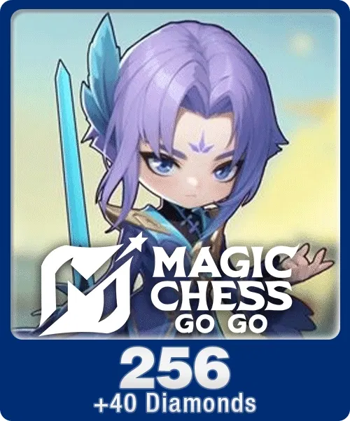 Magic Chess: Go Go 256 Diamonds + 40 Bonus digital
