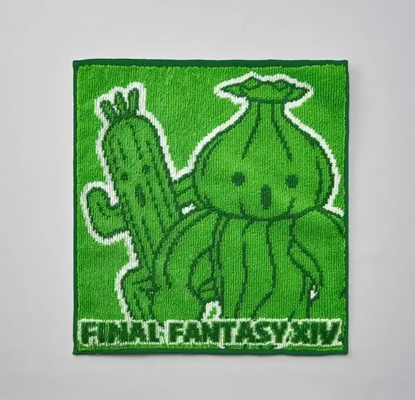 Final Fantasy XIV Hand Towel Cactuar & Barrel Tender