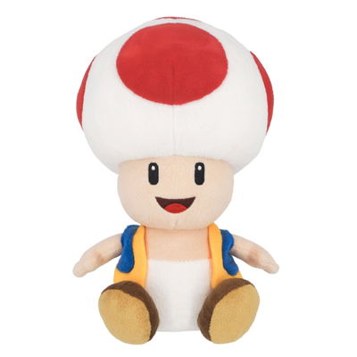 Super Mario All Star Collection AC79: Super Mario Plush Toad (M)