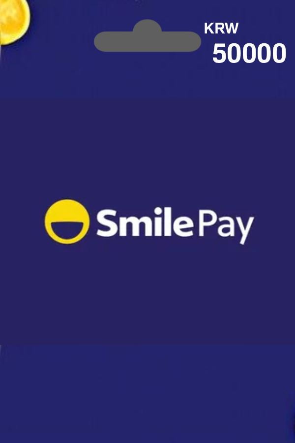 Smile Pay Gift Card 50,000 KRW | South Korea Account digital