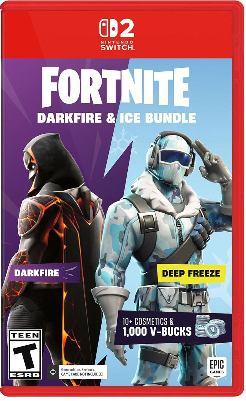 Fortnite [Darkfire & Ice Bundle] (Code in a Box) for Nintendo Switch 2