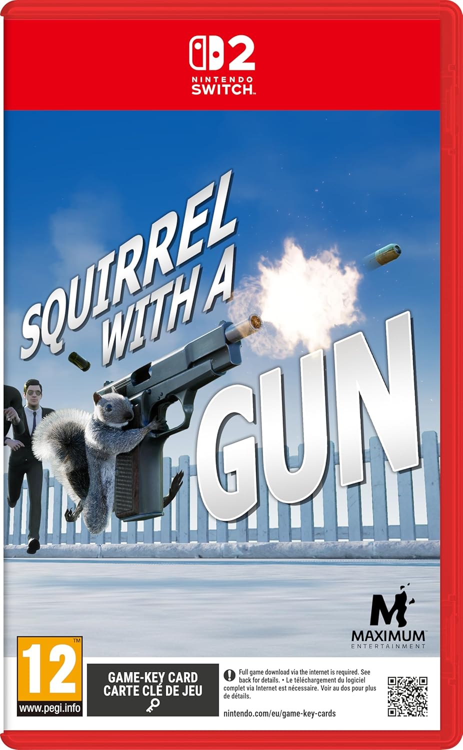 Squirrel with a Gun Game Key Cart for Nintendo Switch 2