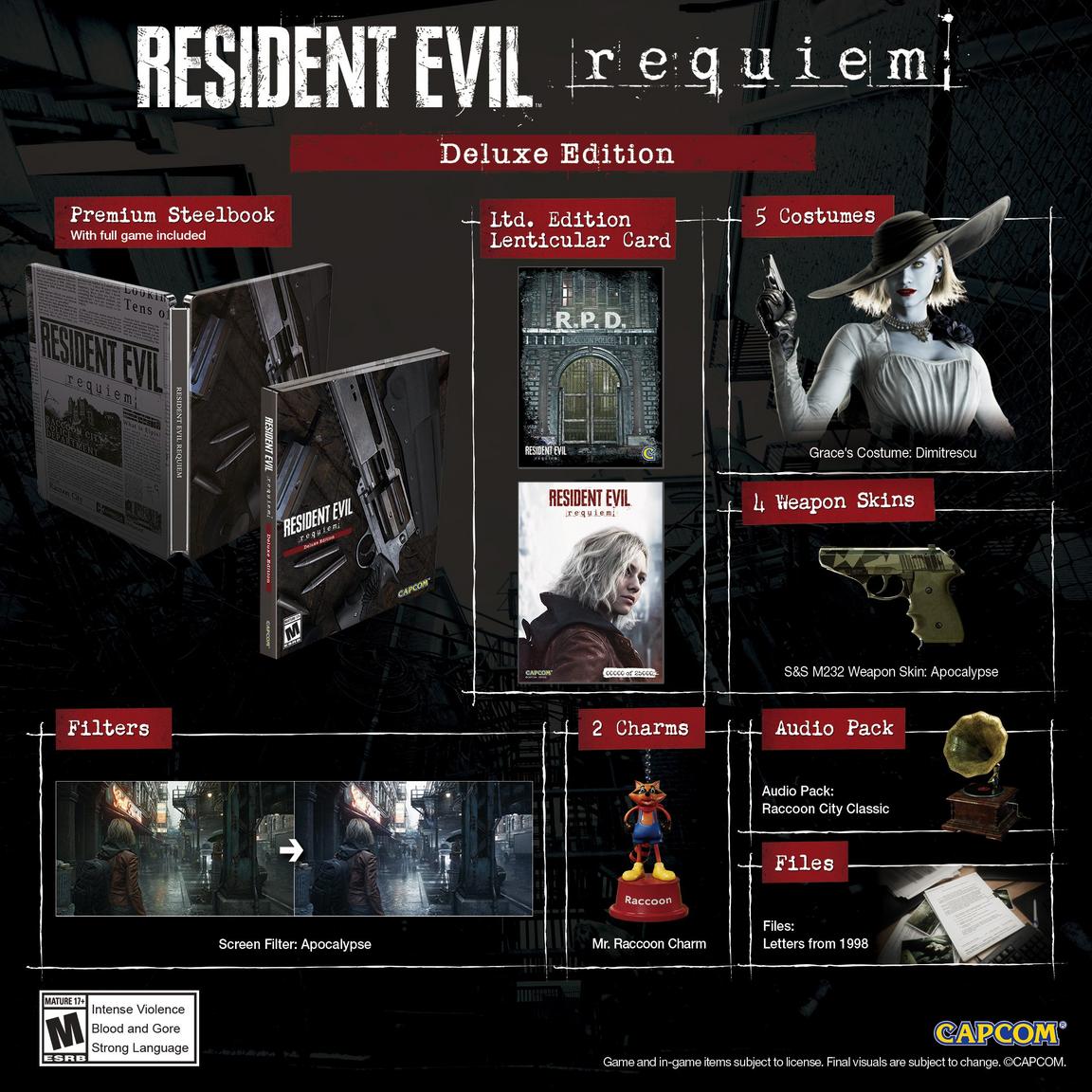 Resident Evil Requiem Deluxe Edition + Steelbook for PlayStation 5