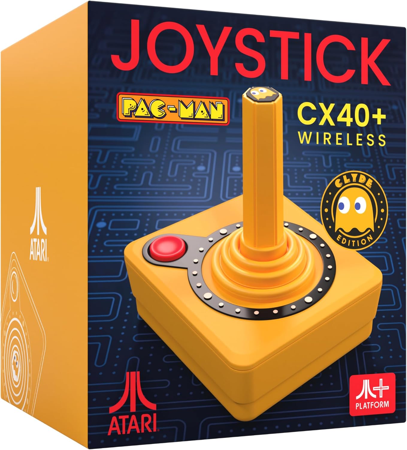 CX40+ Wireless Joystick: PAC-MAN Edition (Orange)