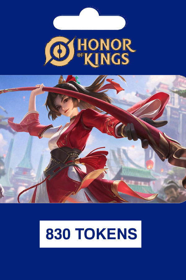 Honor of Kings 830 Tokens digital
